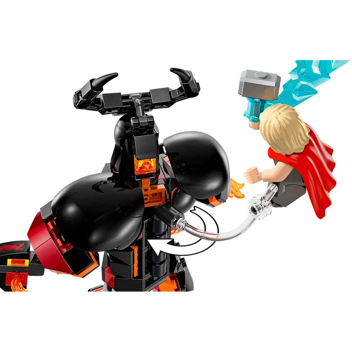 Set thor vs surtur armable Lego multicolor 76289 - La Marina Tienda en ...