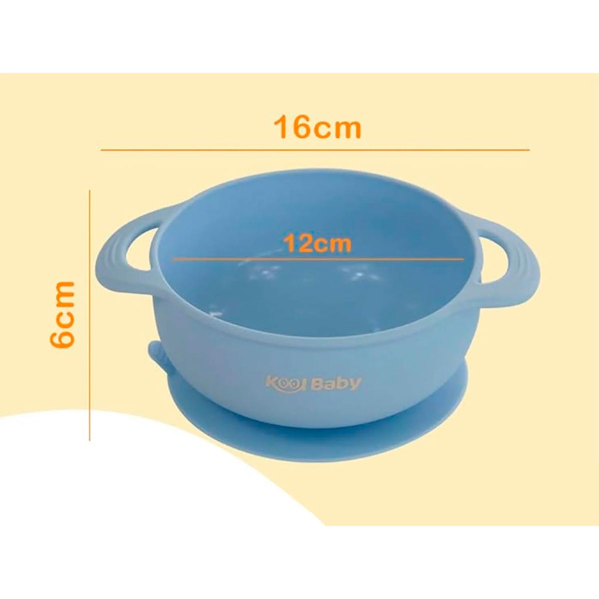 Tazón Para Bebé Kool Baby Azul BOWL01 - La Marina Tienda en línea