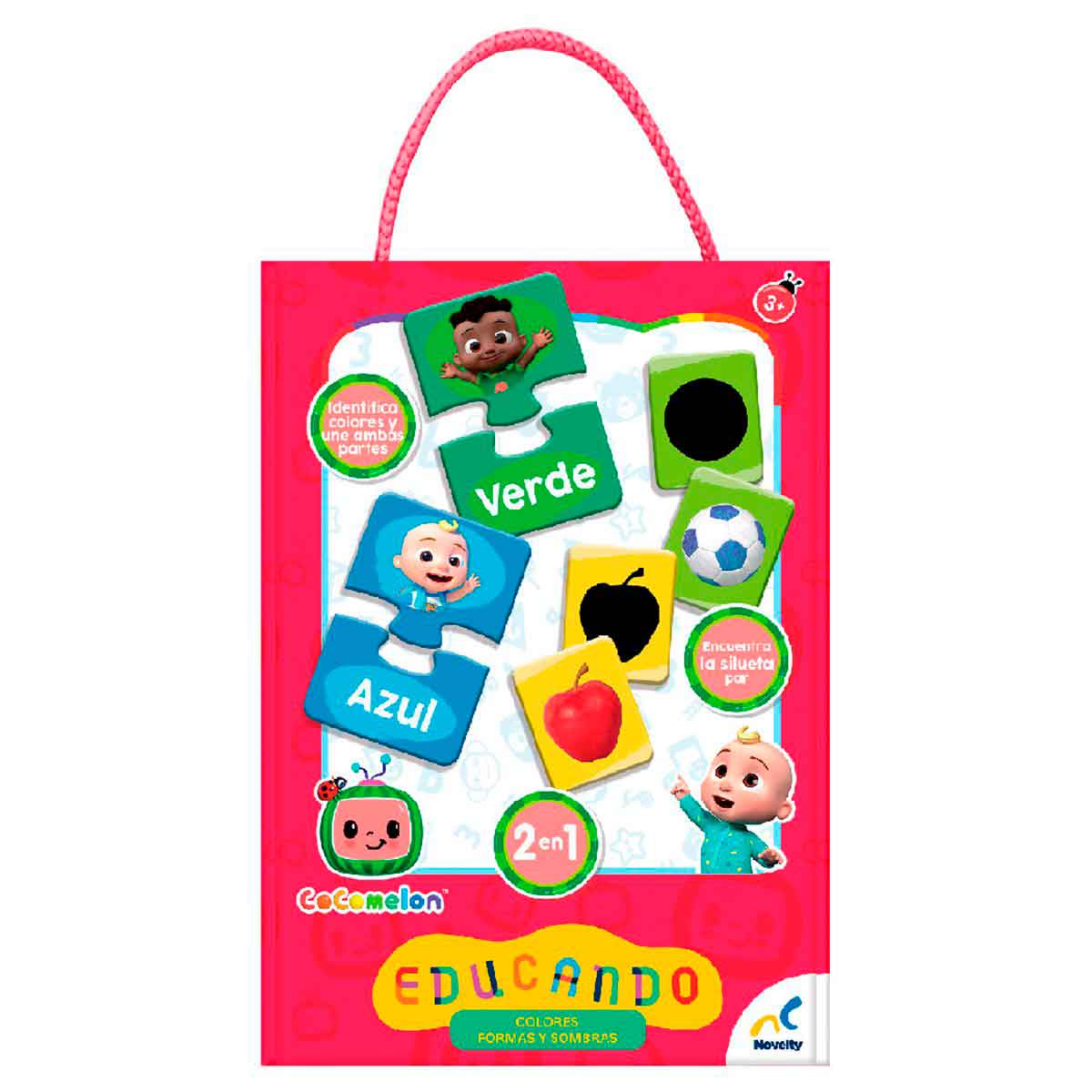 Juego De Mesa Formas Y Colores Cocomelon Novelty Multicolor JCA-3956