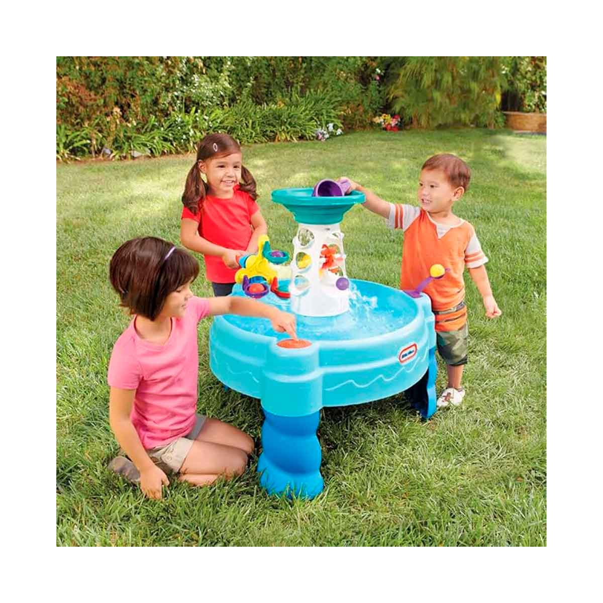 Mesa Little Tikes de agua para niños multicolor 485114 - La Marina ...