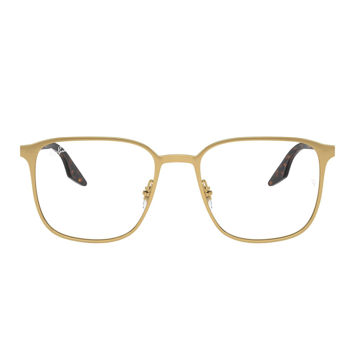 Lentes oftálmicos para dama Ray Ban square brushed arista 0rx6512 2860 54