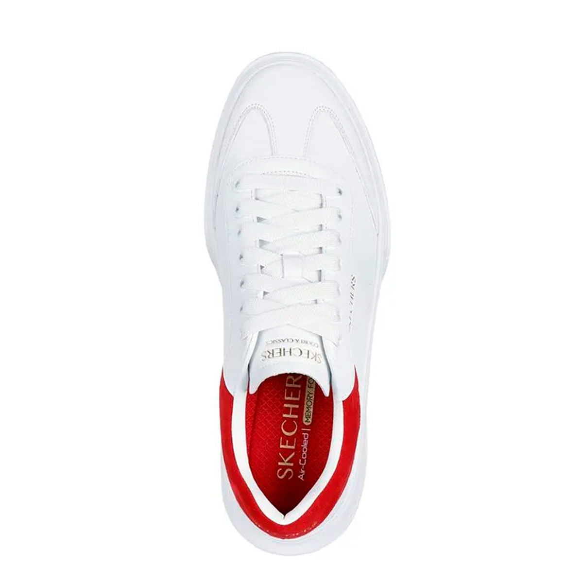 Tenis urbano Skechers blanco para caballero 232858WRD - La Marina ...