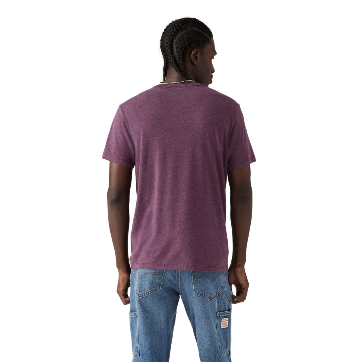 Playera Levis morado para caballero 22491-1646 - La Marina Tienda en línea