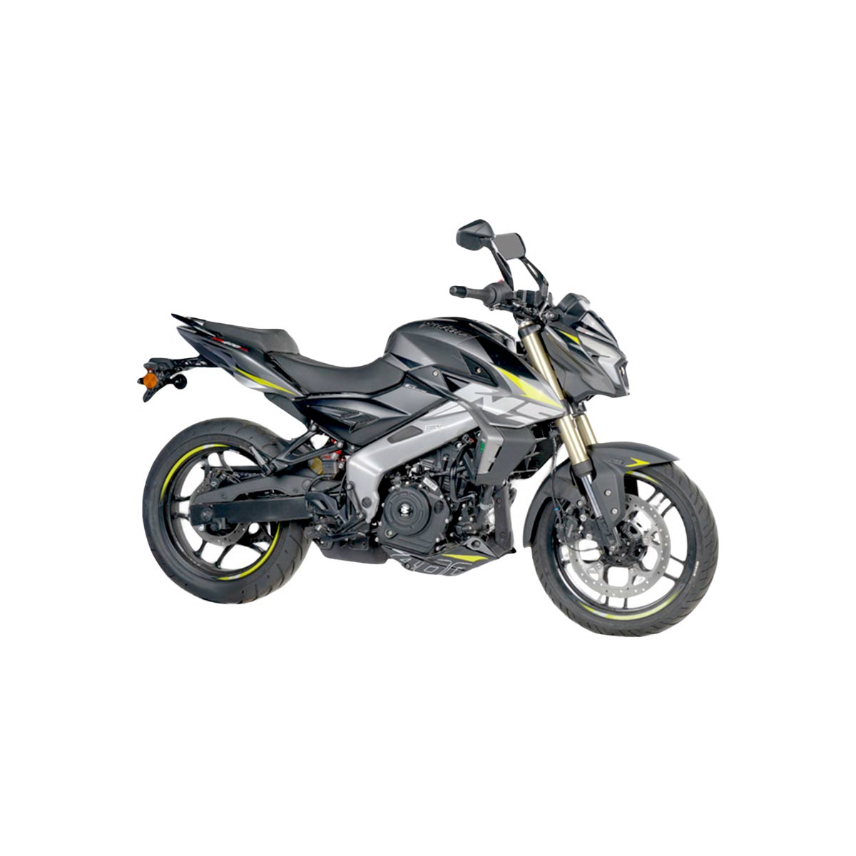 Motocicleta deportiva Bajaj gris pulsar ns 400 CC 2025 - La Marina Tienda en línea