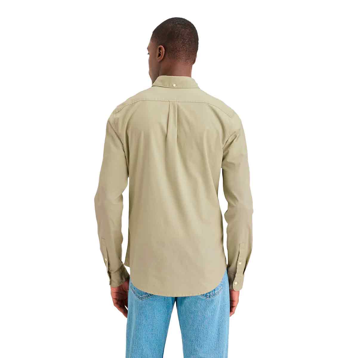 Camisa casual para caballero Dockers beige a8816-0008 - La Marina ...