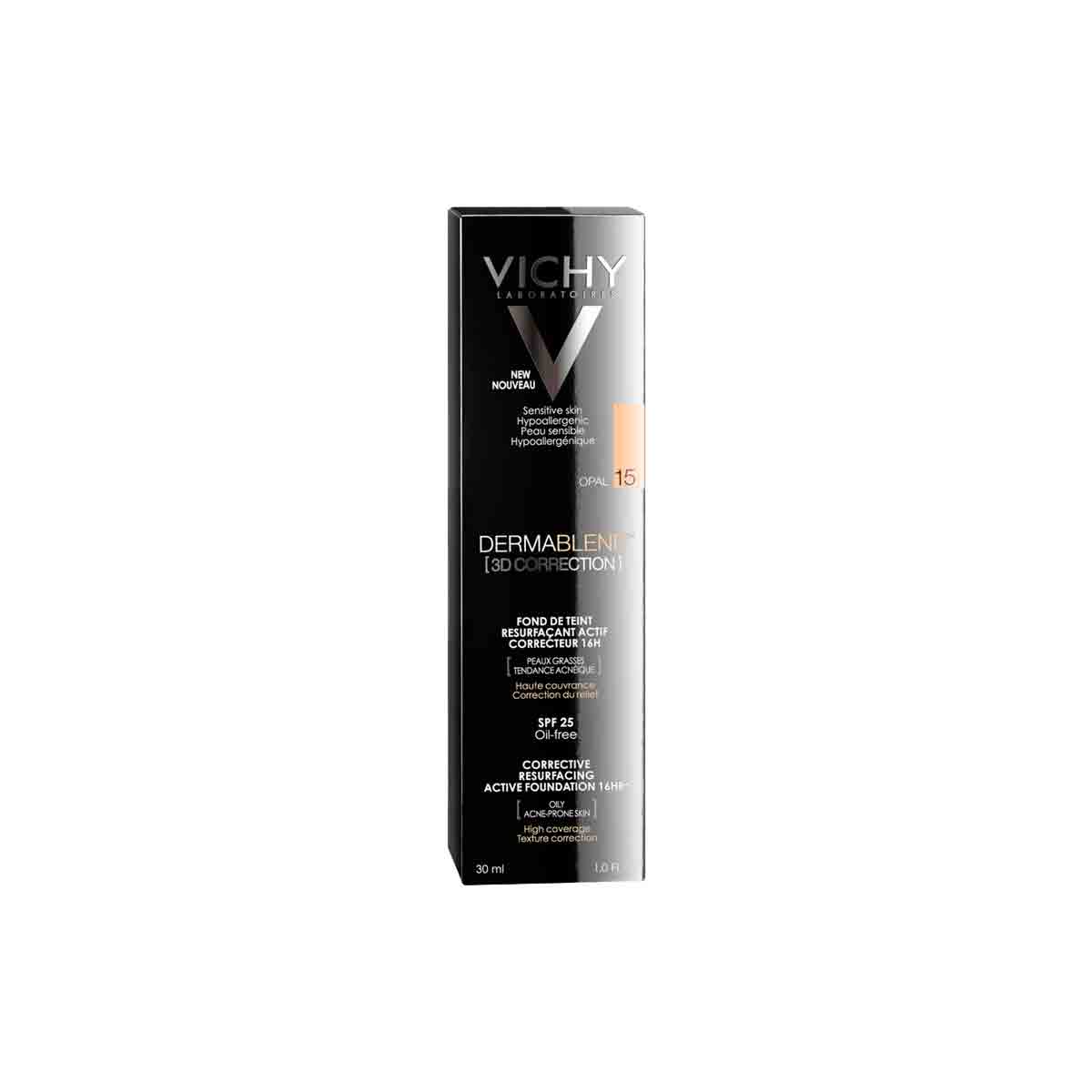 Base de maquillaje Vichy Dermablend 3D M9005600 - La Marina Tienda en línea