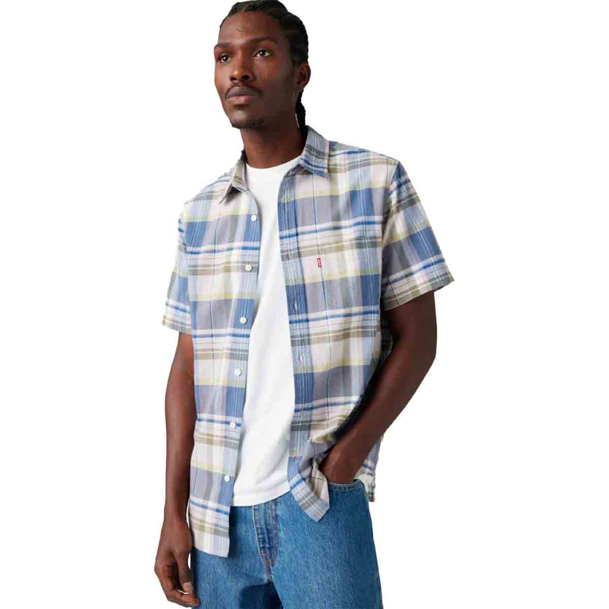 Camisa Levis azul para caballero 86627-0305 - La Marina Tienda en línea