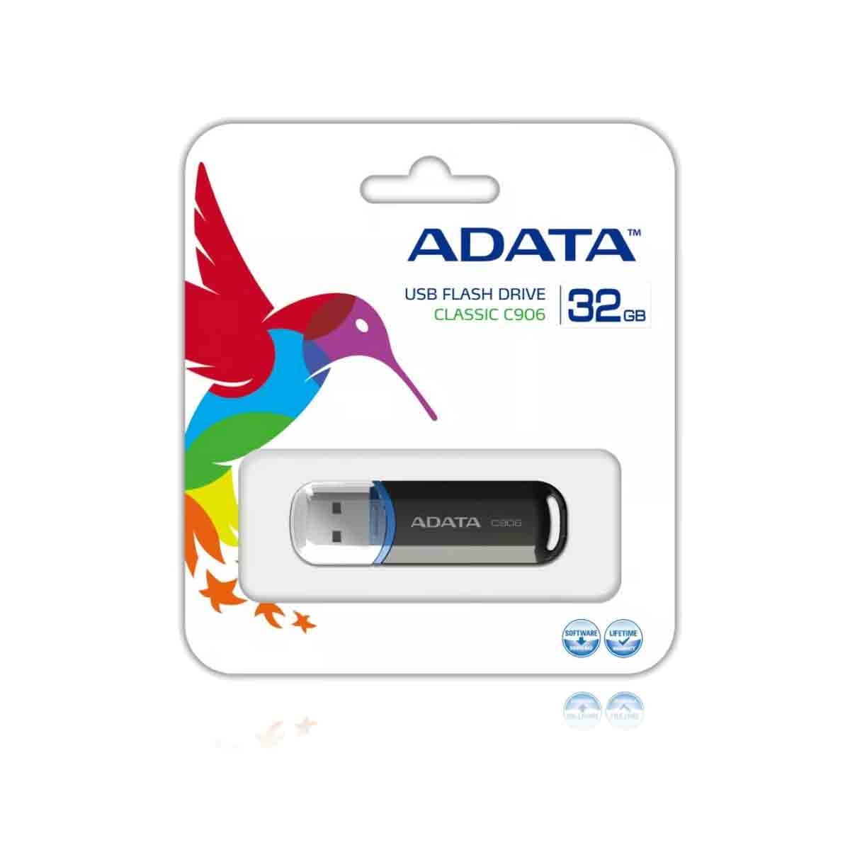 Memoria usb Adata 32 GB negro AC906-32G-RBK
