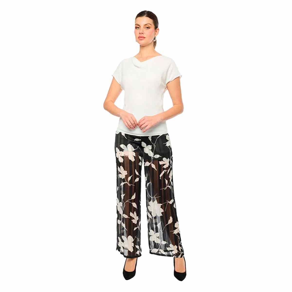 Blusa Alexis blanco para dama 40250206 - La Marina Tienda en línea