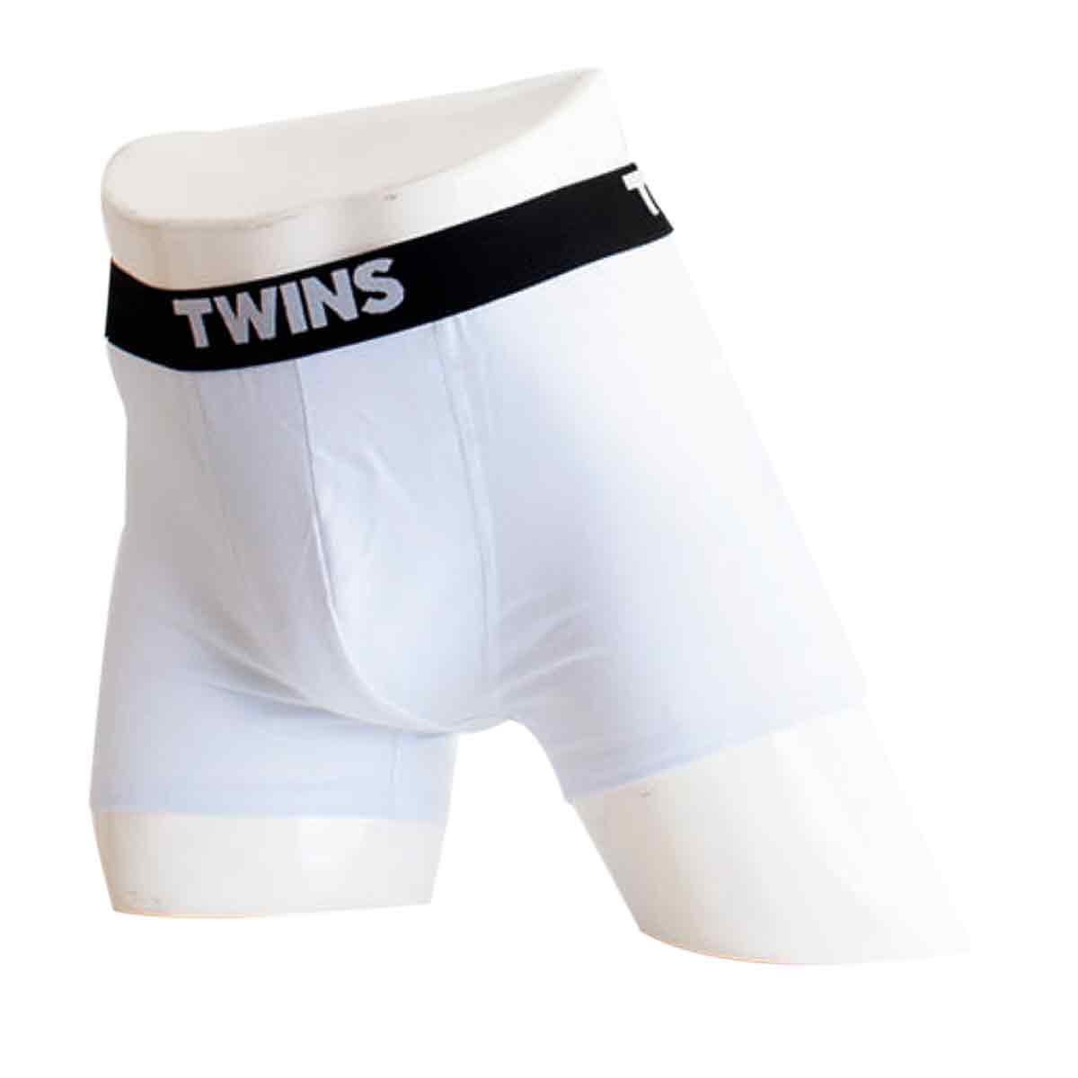 Bóxer Twins blanco para caballero mbk0566 - La Marina Tienda en línea