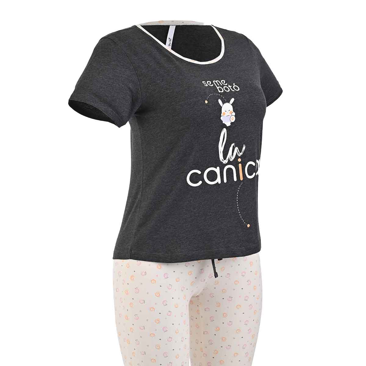 Pijama Sho Shi gris para dama 2402s - La Marina Tienda en línea