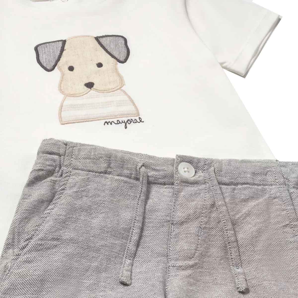 Conjunto Mayoral gris para bebé 1252 - La Marina Tienda en línea