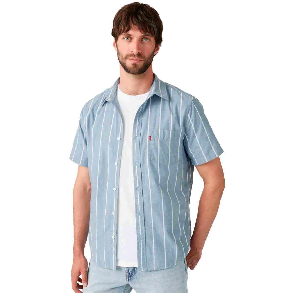 Camisa Levis azul para caballero 86627-0286 - La Marina Tienda en línea