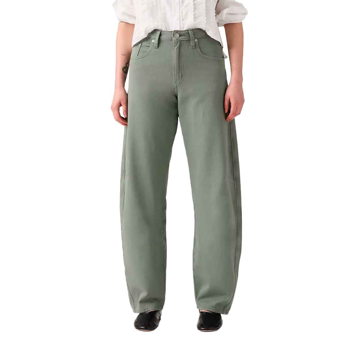 Pantalón de mezclilla Levis verde para dama 0039A-0008 - La Marina ...