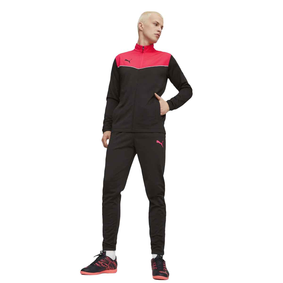 Conjunto deportivo Puma negro para caballero 65753453 - La Marina ...