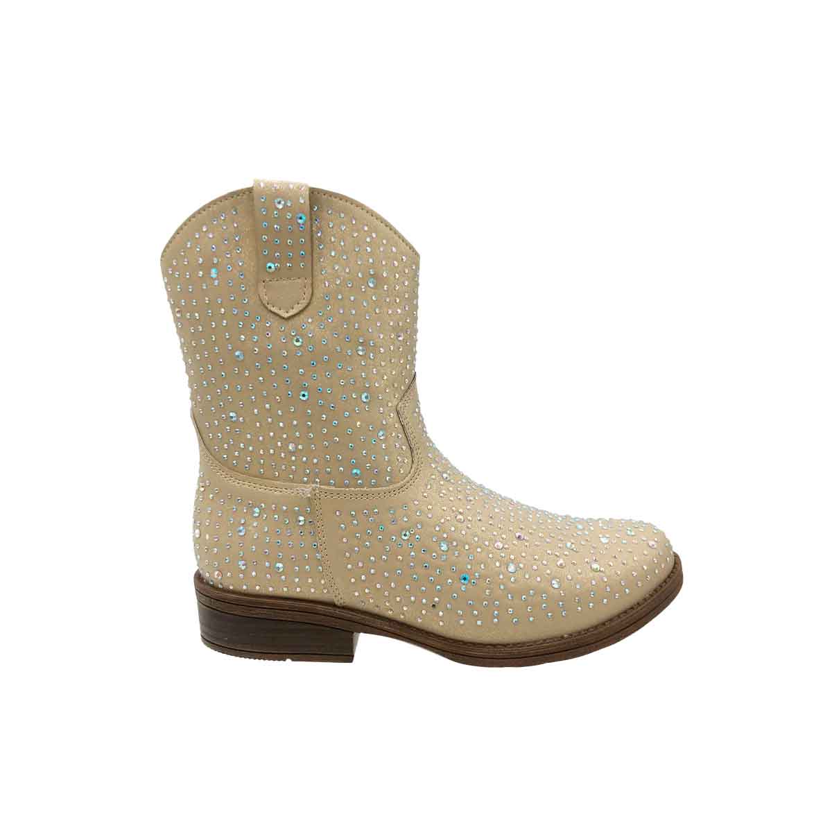 Bota vaquera Tropicana dorado para niña TR990012ST - La Marina Tienda ...