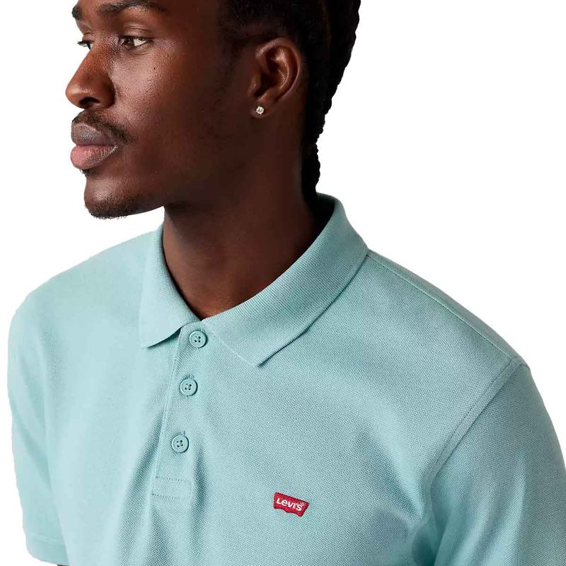 Playera tipo polo Levis azul para caballero 35883-0283 - La Marina ...