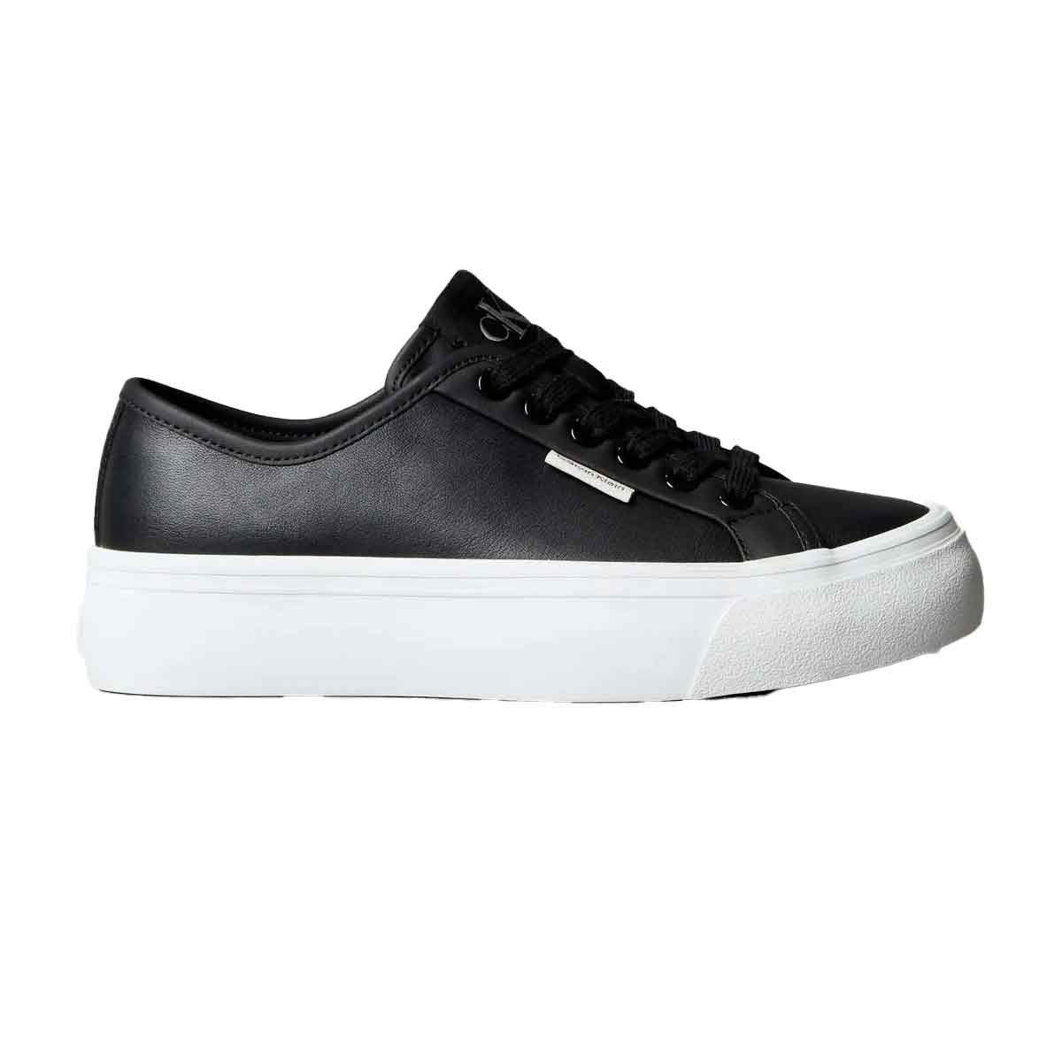 Tenis casual Calvin Klein negro para dama yw0yw01932 beh - La Marina Tienda en línea