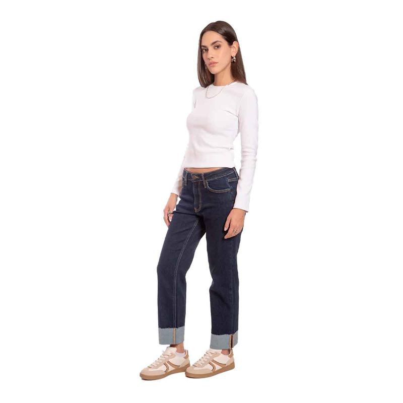 Pantalón de mezclilla Balam azul para dama BL7181 - La Marina Tienda en ...