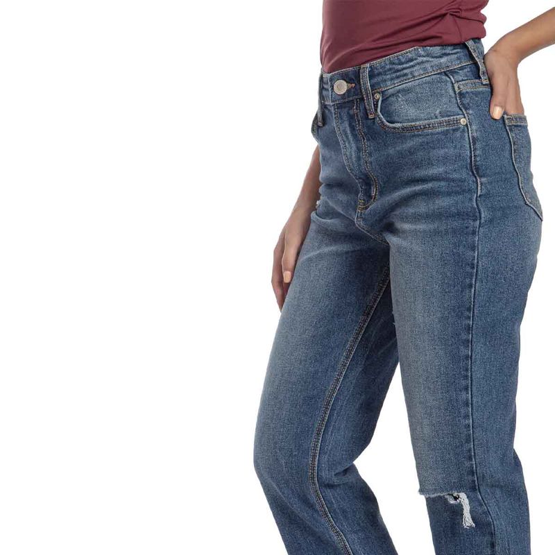 Pantalón de mezclilla Balam azul para dama BL7289 - La Marina Tienda en ...