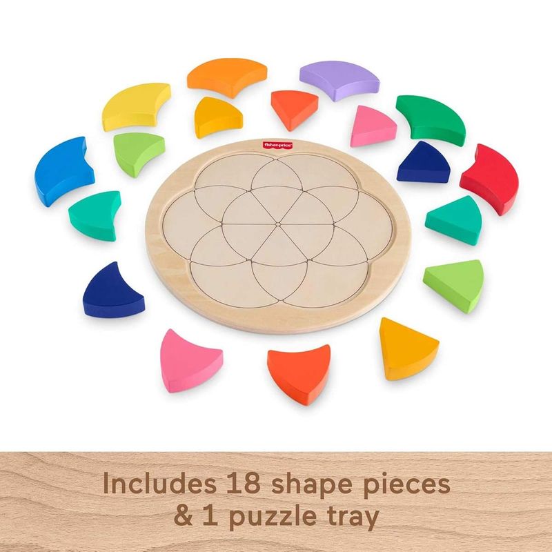 Rompecabezas Fisher Price circulo de colores multicolor jfg12 - La ...