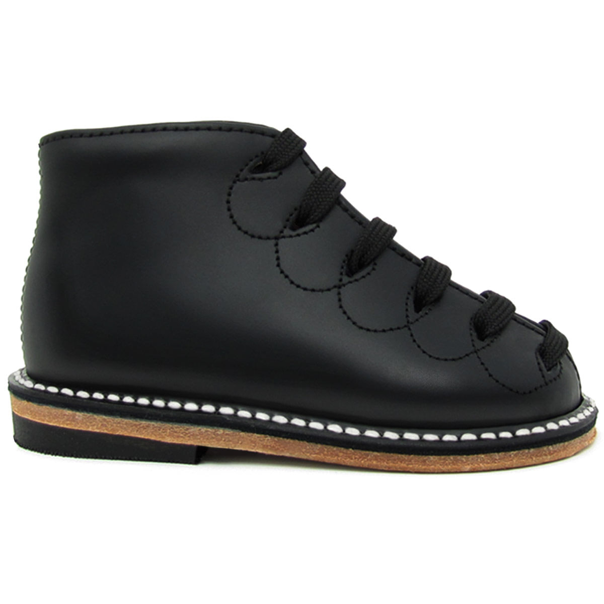 Bota escolar Minibel negro para niño I812-02 - La Marina Tienda en línea