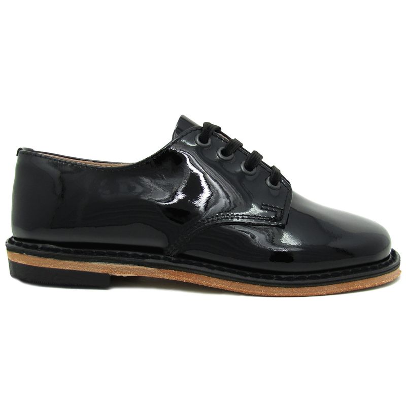 Zapato Escolar De Agujeta Con Charol Para Niña Mickey Q503-08 - La Marina Zapato Escolar De Agujeta Con Charol Para Niña Mickey Q503-08 - La Marina