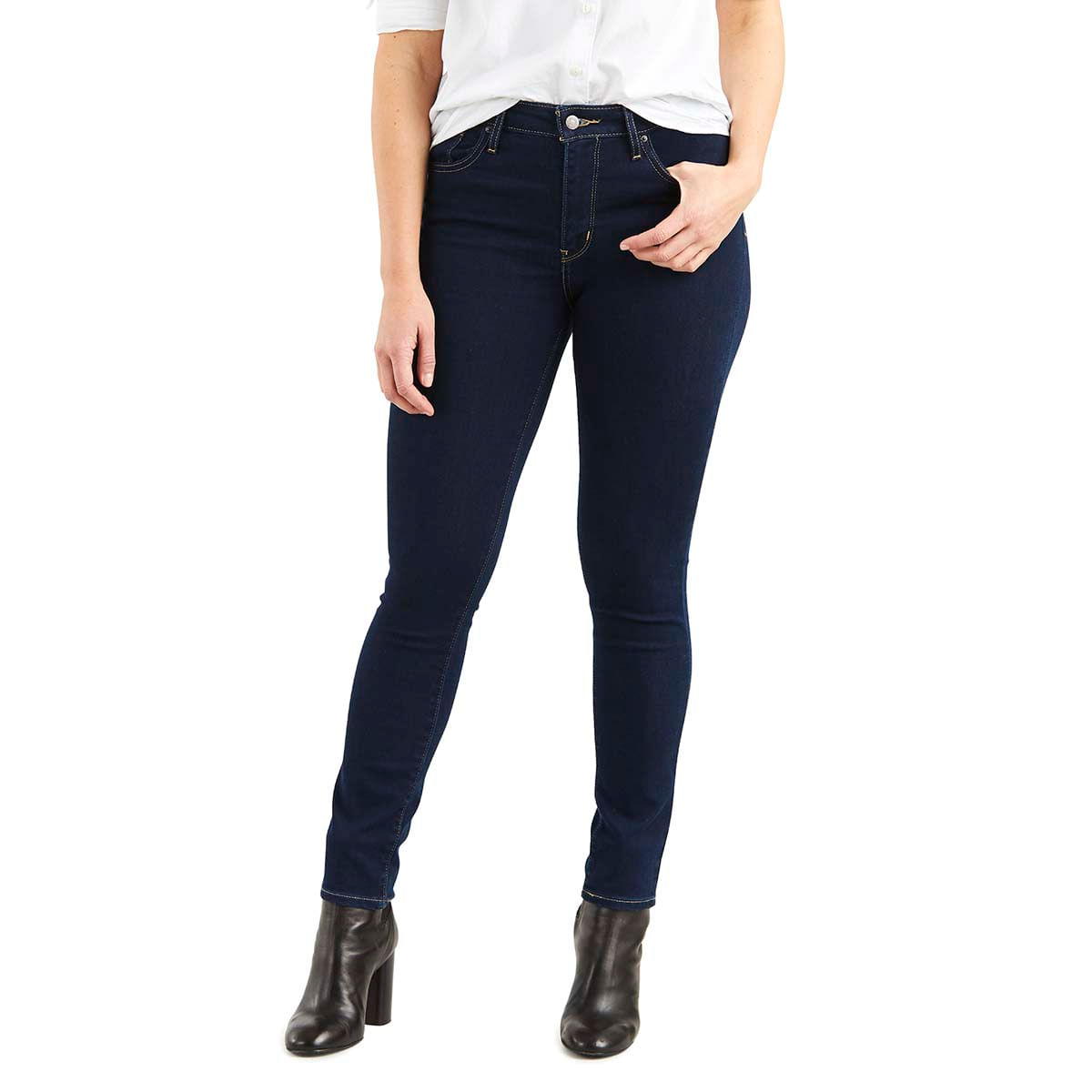 Pantalón De Mezclilla Para Dama Levis High Rise Skinny 188820023 - La ...