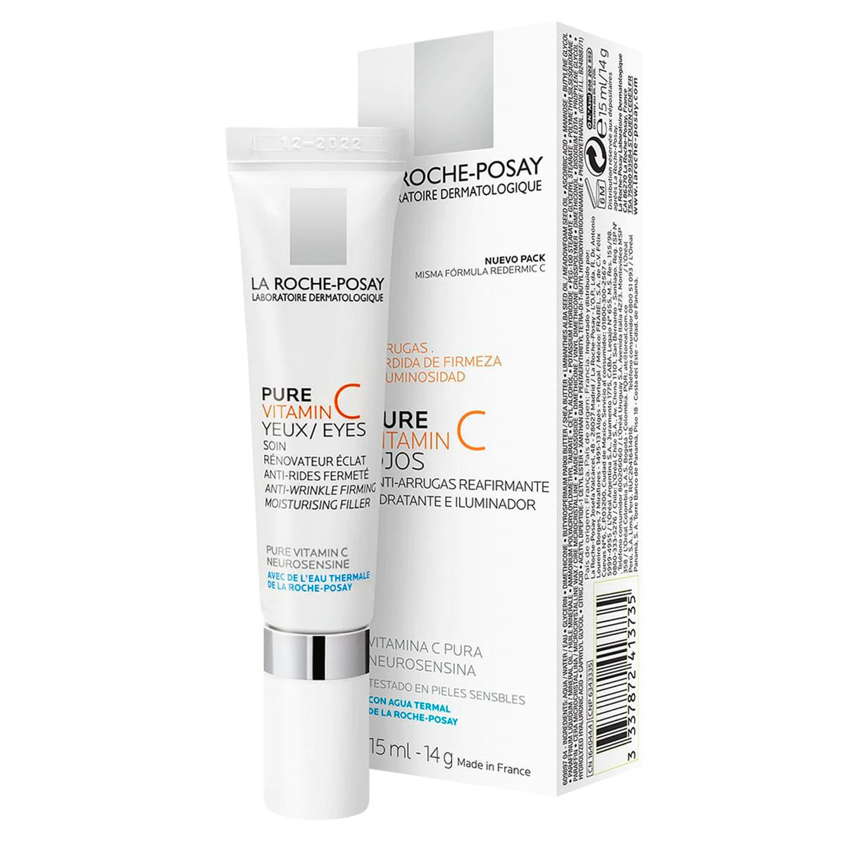 Tratamiento anti edad La Roche Posay redermic hyalu c ojos 15ml ...