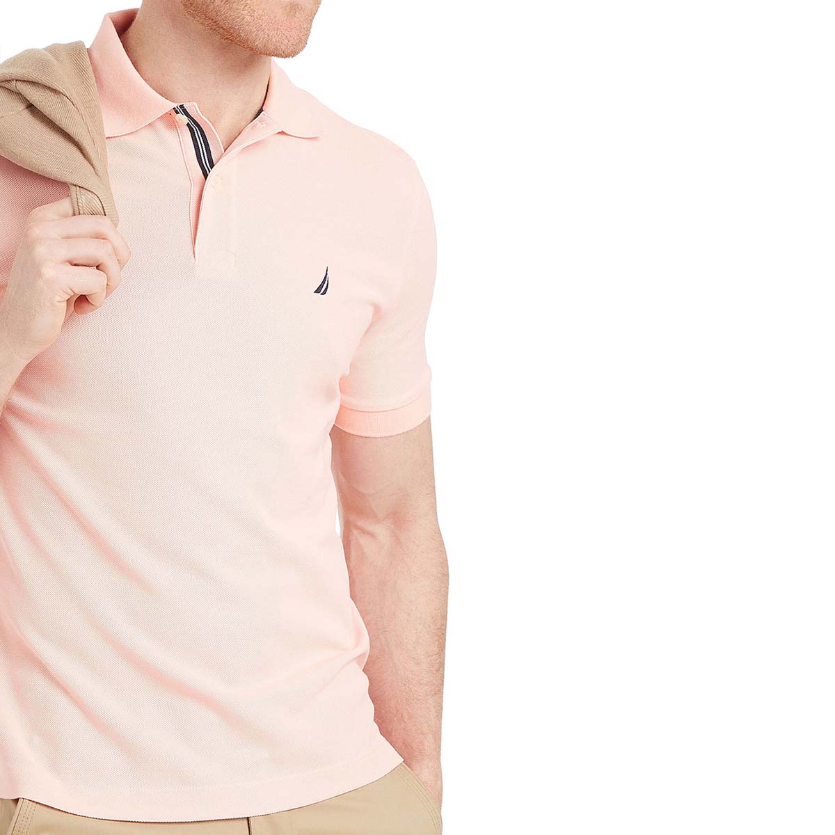 Playera tipo polo Nautica rosa para caballero k81000-8cz - La Marina ...