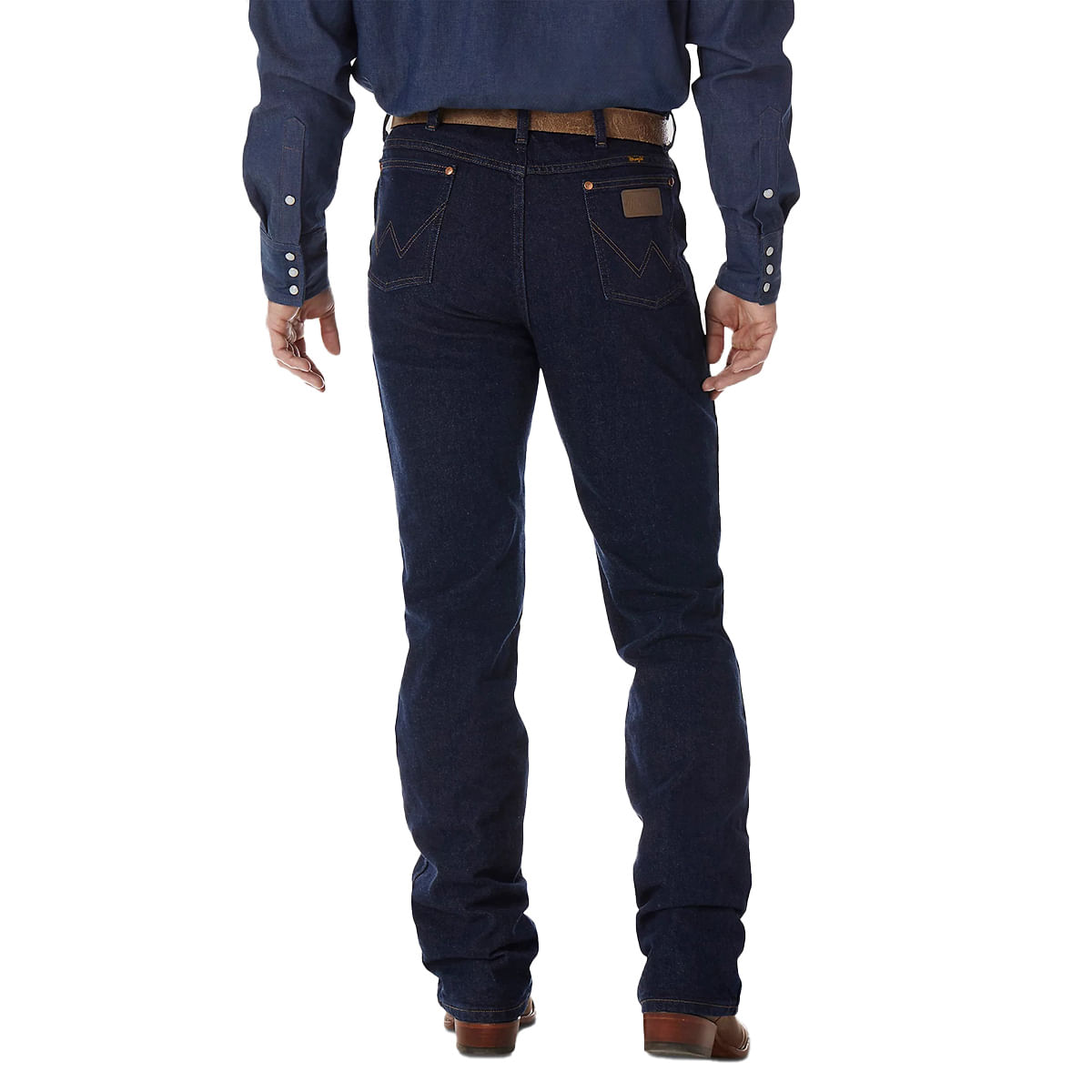 Pantalón de mezclilla Wrangler azul para caballero 0937STR - La Marina ...