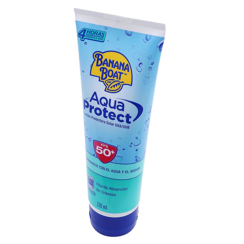 Protector Solar Banana Boat Aqua Protect FPS50 4 Horas 236ml BB-15 - La ...