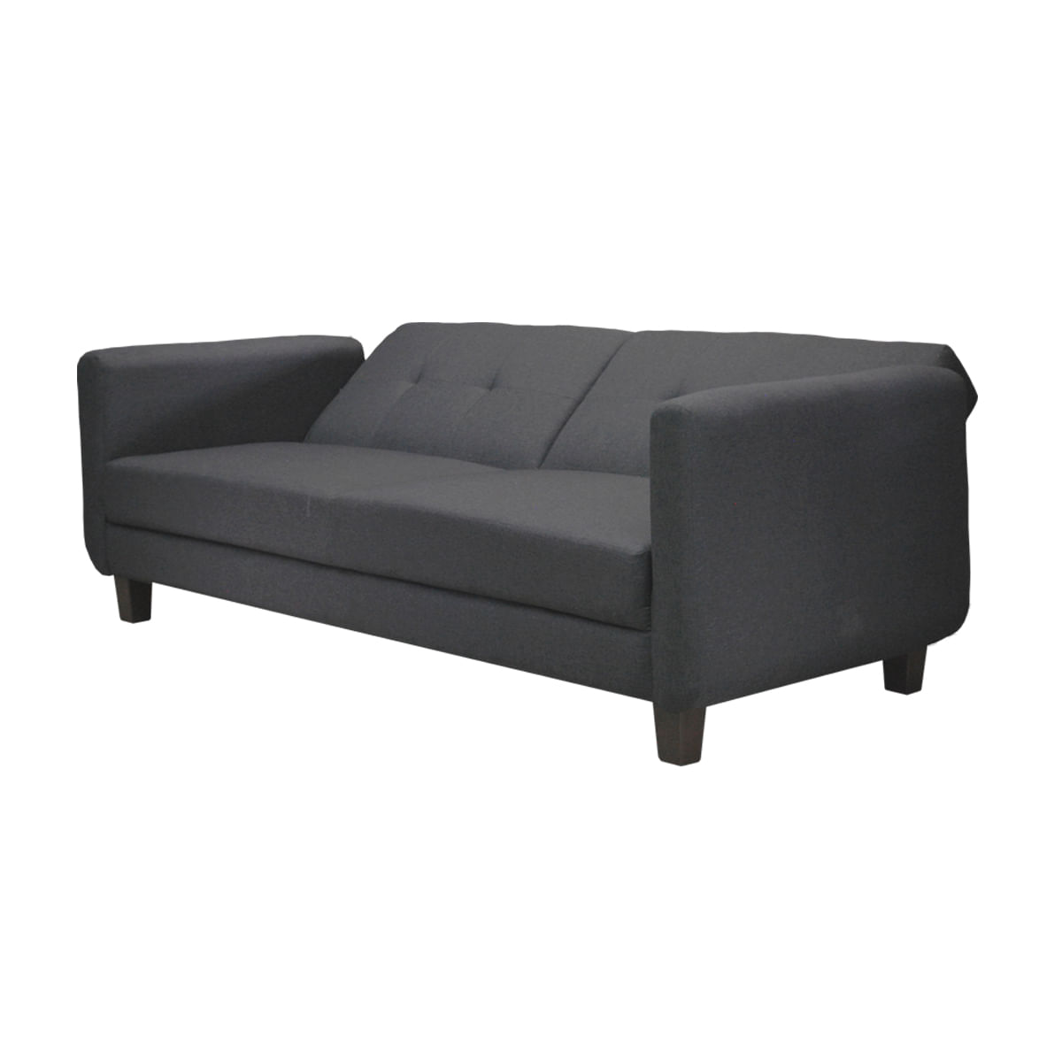 Sofá cama de tela Ibsa gris lisboa