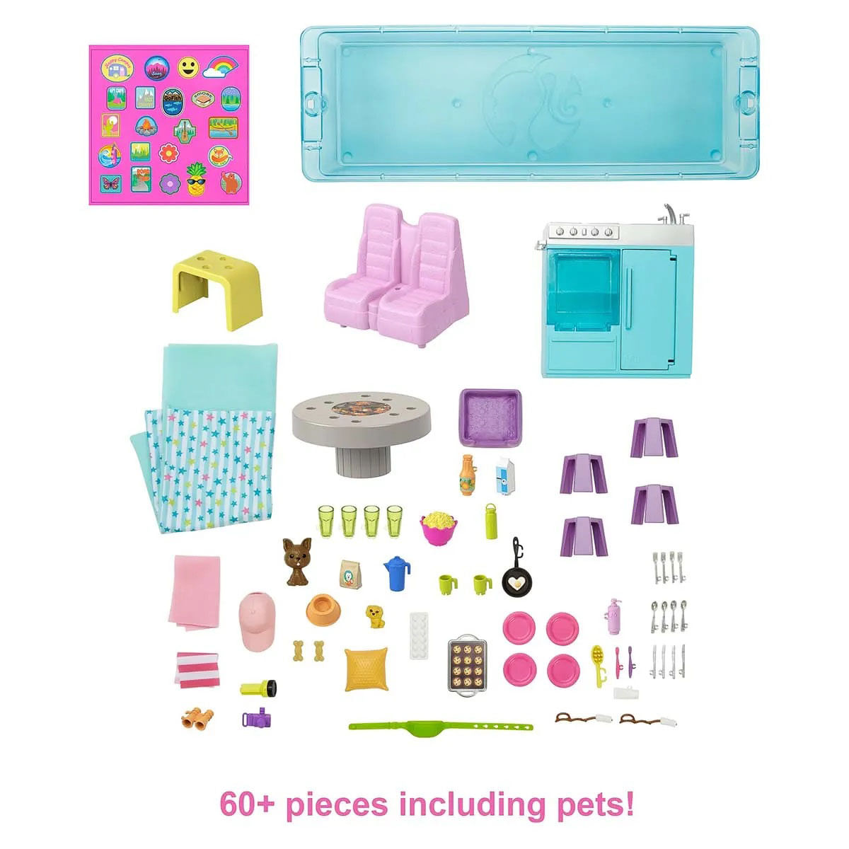 Vehículo Barbie camper de los sueños hcd46 - La Marina Tienda en línea