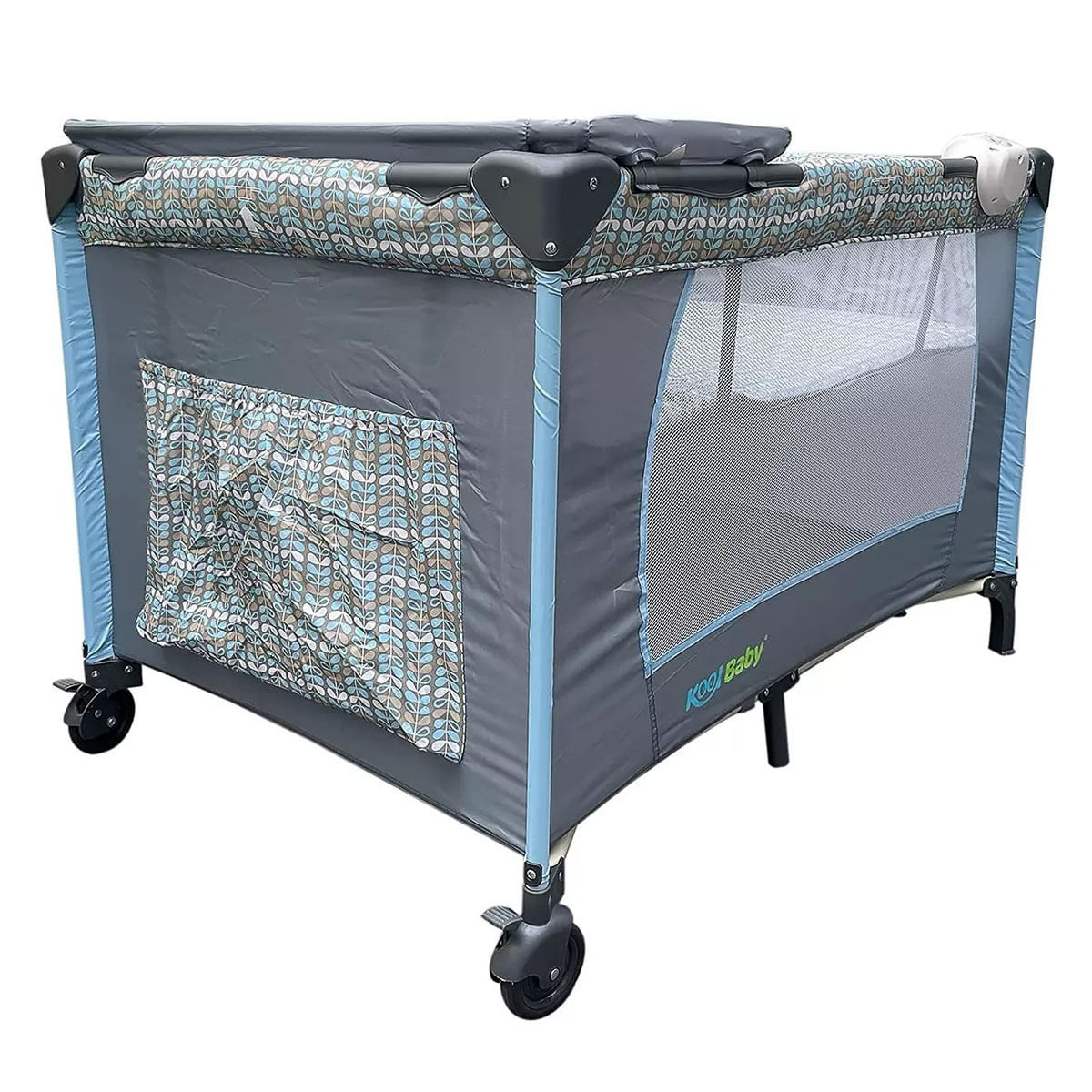 Corralito Para Bebé Kool Baby Gris PP-02