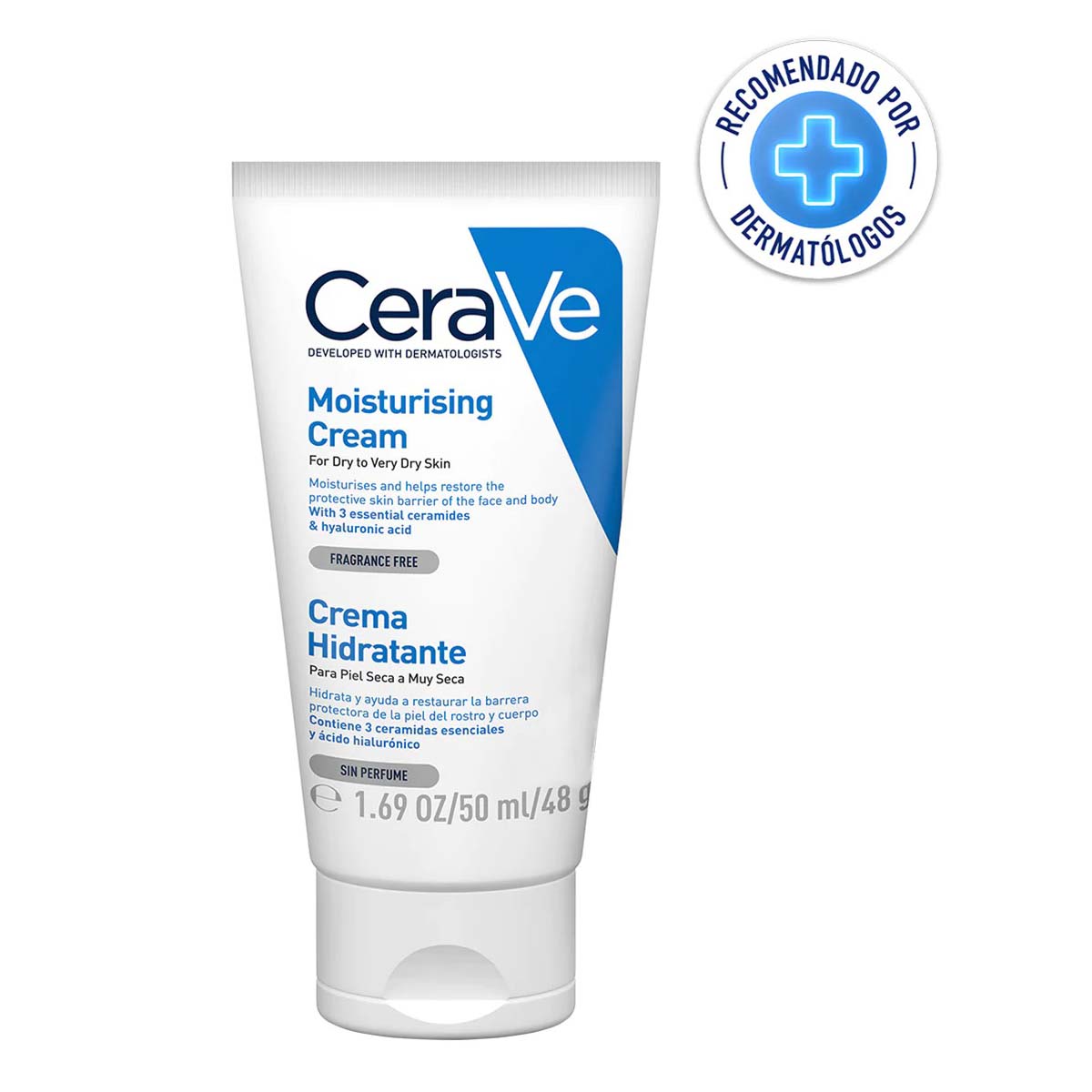 Crema hidratante Cerave rostro y cuerpo CER-HIDD0012 - La Marina Tienda ...