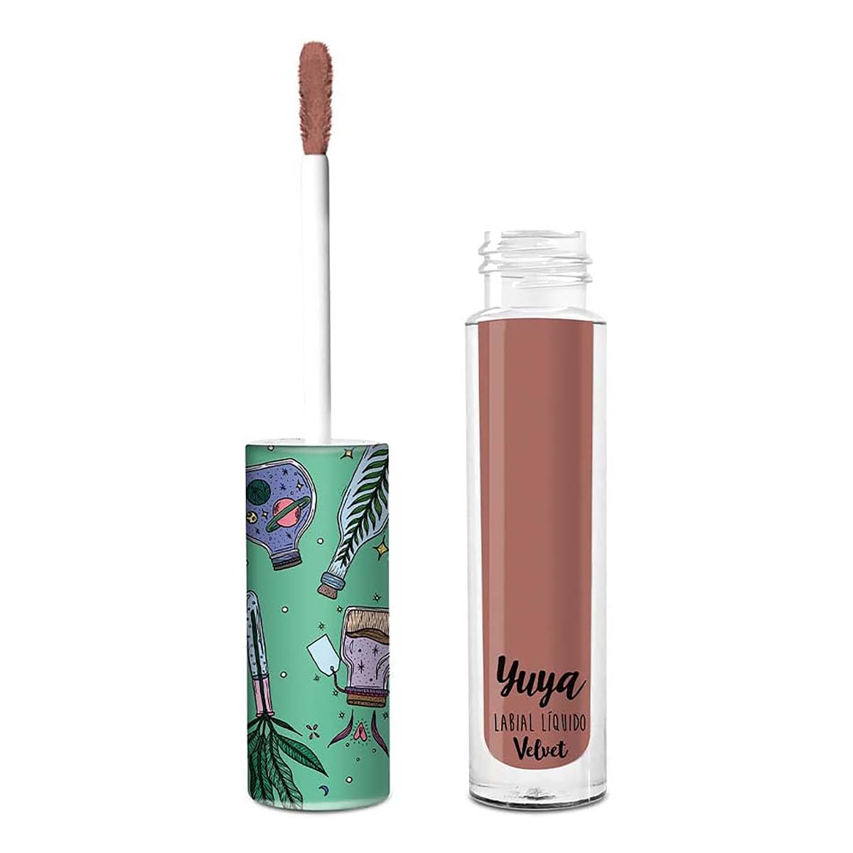 Labial liquido Yuya chocolate y-v10 - La Marina Tienda en línea