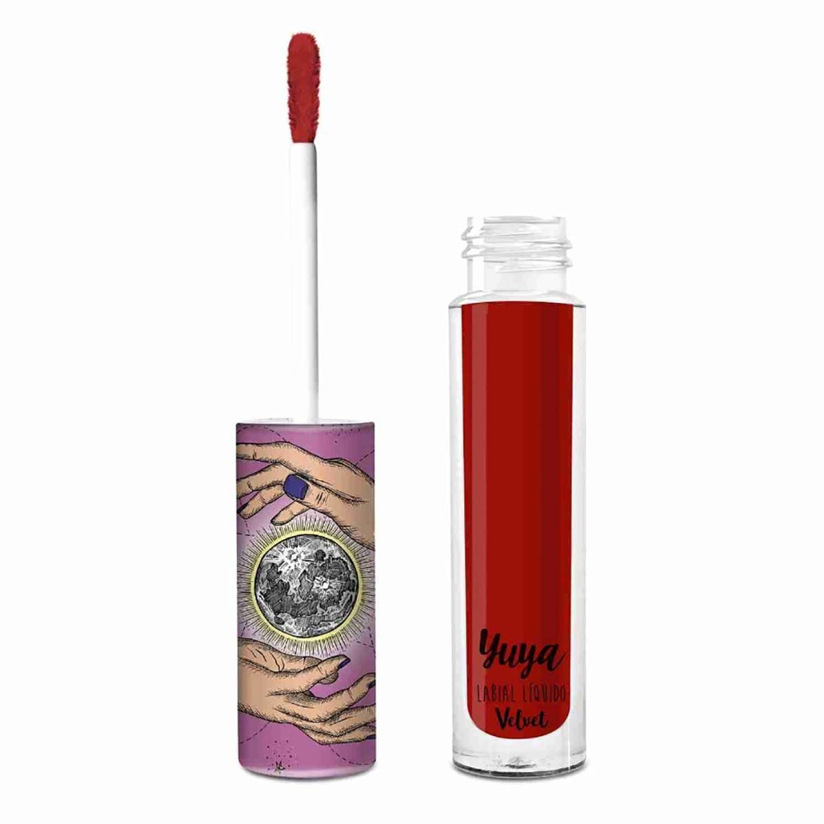 Labial liquido Yuya rojo y-v11 - La Marina Tienda en línea