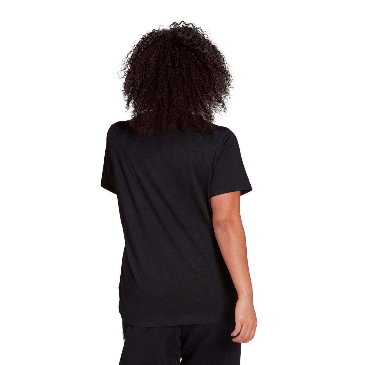 Playera deportiva para dama Adidas negro gs1378 - La Marina