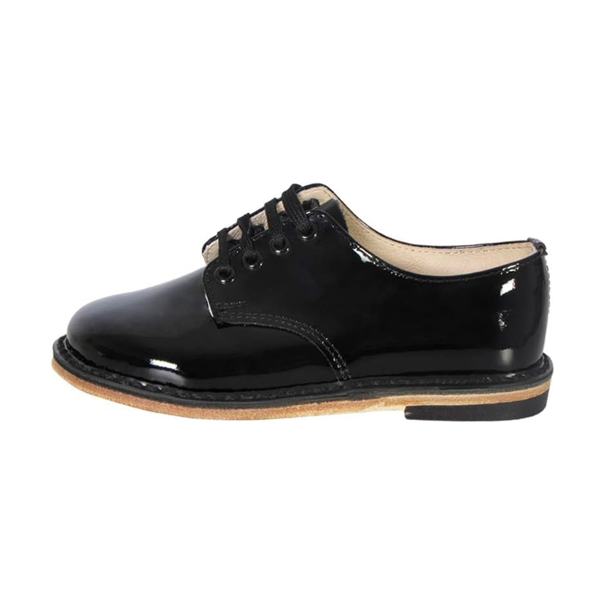 Zapato Escolar De Agujeta Con Charol Para Niña Mickey Q503-08 - La Marina Zapato Escolar De Agujeta Con Charol Para Niña Mickey Q503-08 - La Marina